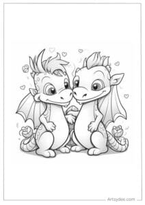 Fantasy Art Fun: Dive Into 49 Free Dragon Coloring Pages - Artsydee ...