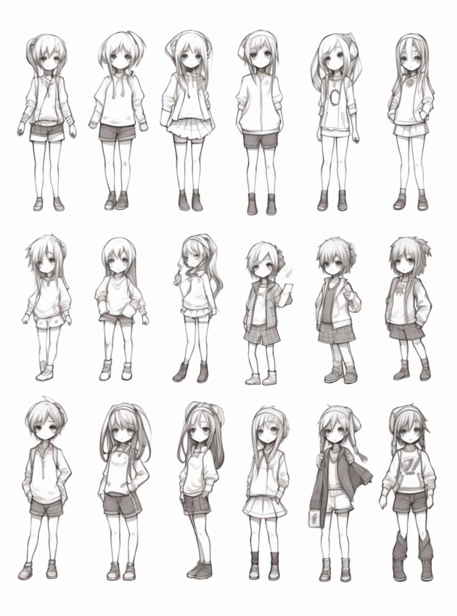 Cute Anime Drawings: A Guide for Beginners - Artsydee - Drawing ...
