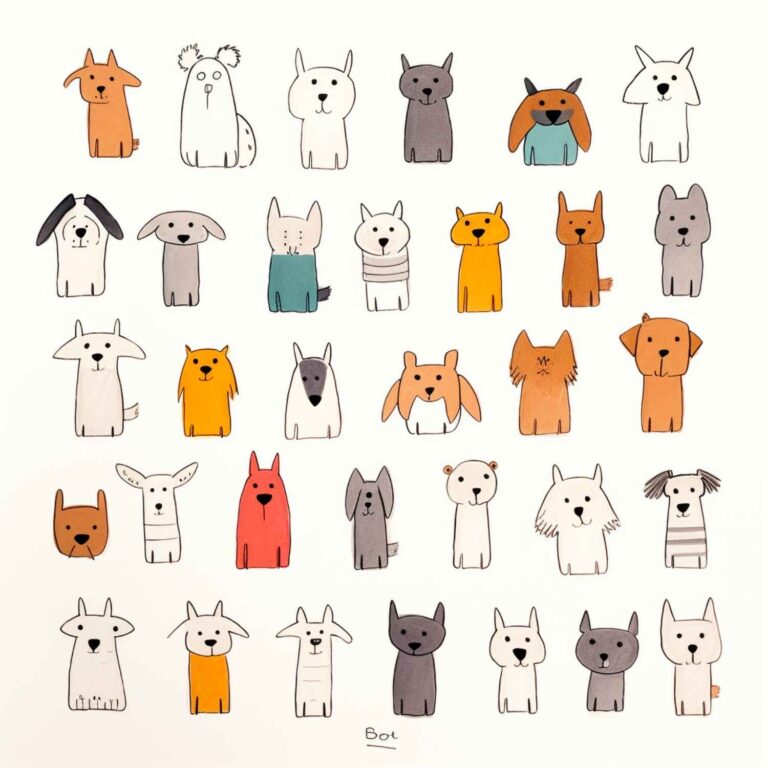 50+ Cute Animal Drawings: Adorable Art for All Ages - Artsydee ...