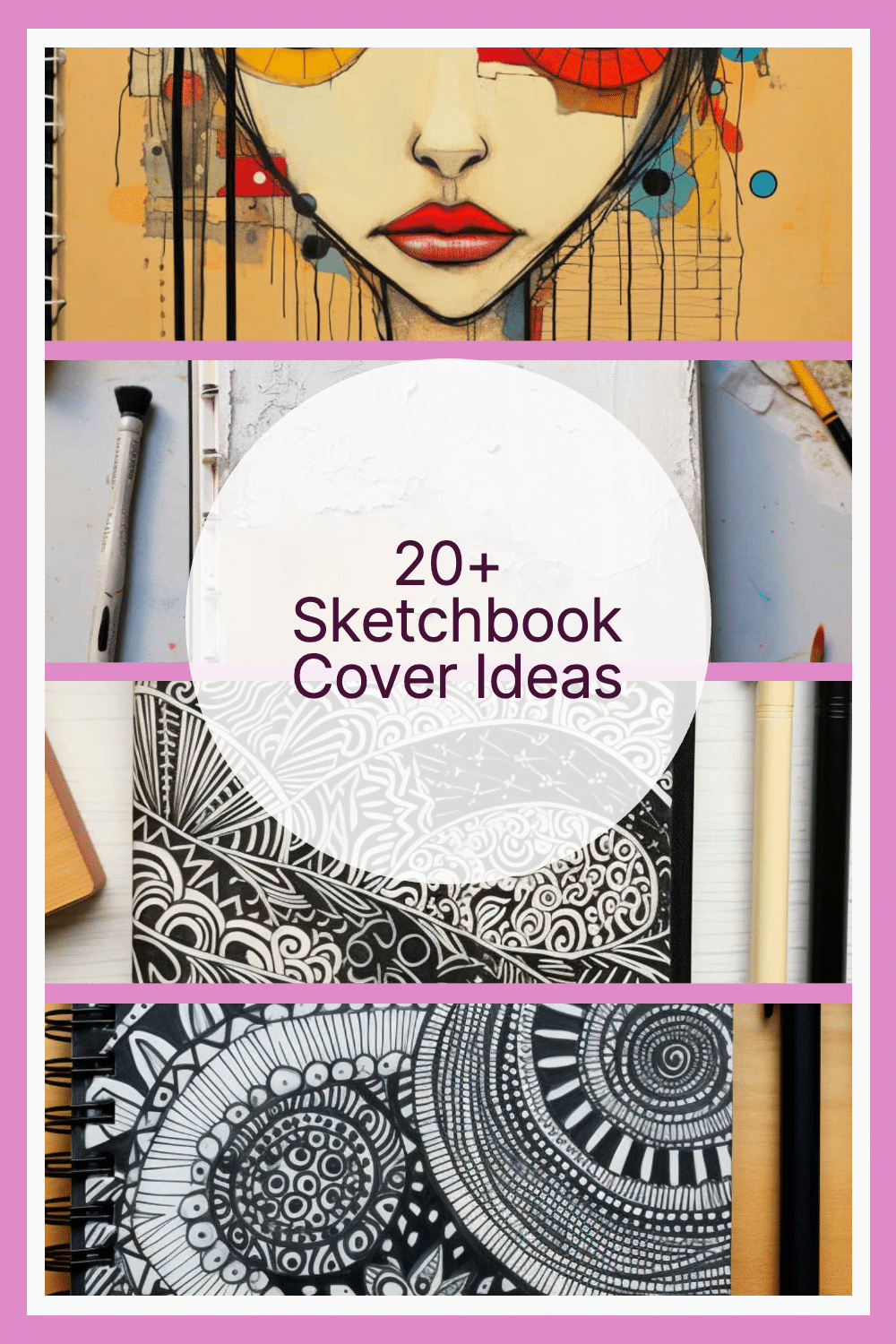 20+ Sketchbook Cover Ideas: Creative Designs to Personalize Your Art Journal - Artsydee ...