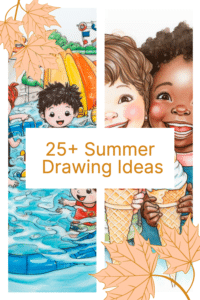 25+ Summer Drawing Ideas: Get Creative with These Simple and Fun ...