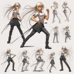 70+ Anime Fighting Poses: How to Strike a Pose Like Your Favorite ...