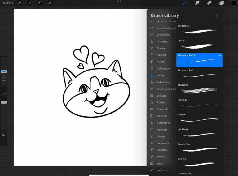 How To Color In The Lines On Procreate - Artsydee - Drawing, Painting ...