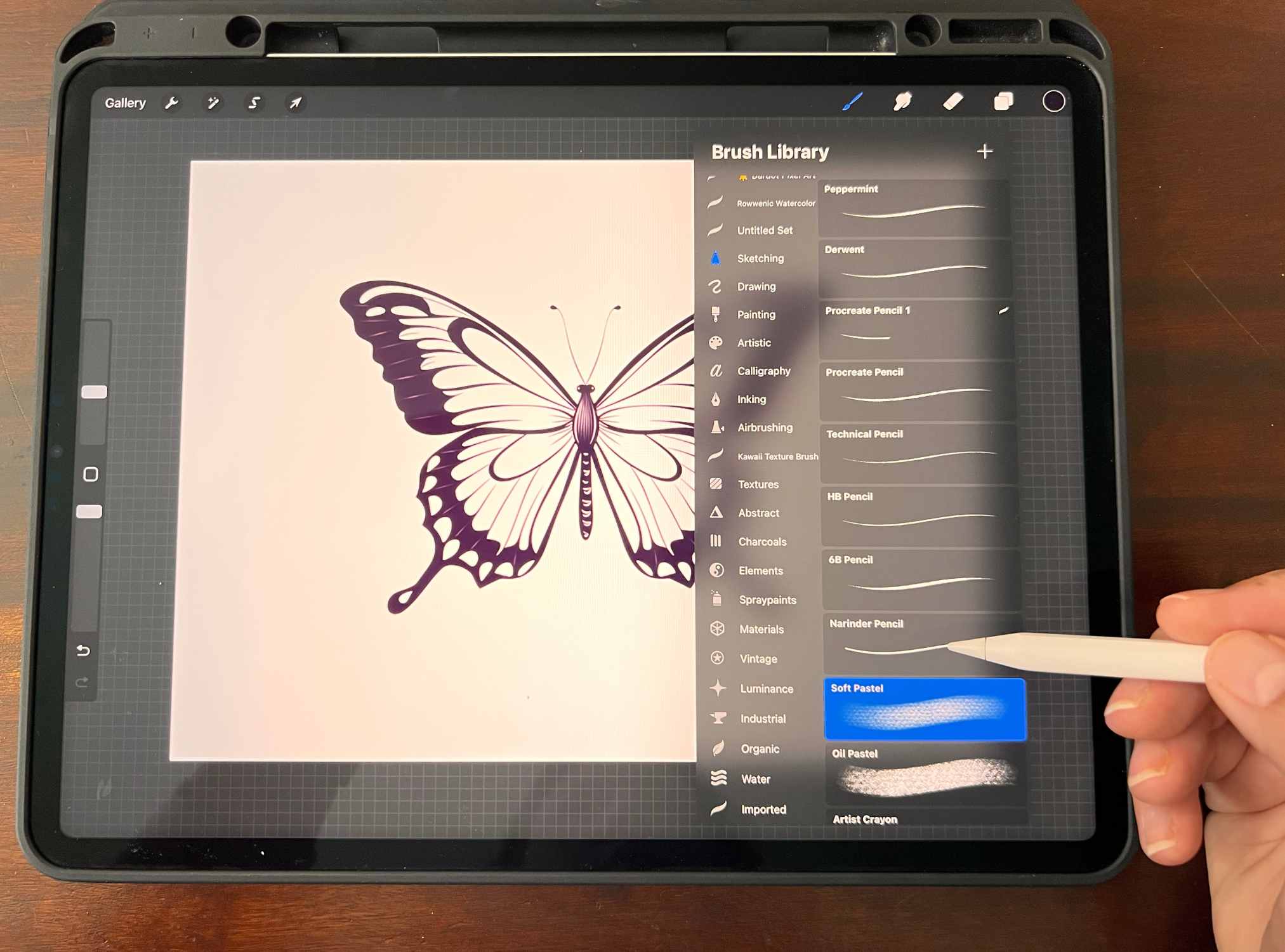 How To Color In The Lines On Procreate - Artsydee - Drawing, Painting ...