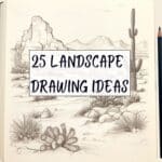 25 Landscape Drawing Ideas: Inspiration for Your Next Masterpiece - Artsydee - Drawing, Painting ...