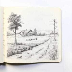 25 Landscape Drawing Ideas: Inspiration for Your Next Masterpiece ...