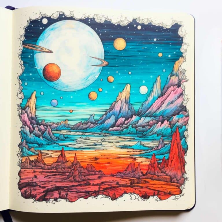 25 Landscape Drawing Ideas: Inspiration for Your Next Masterpiece ...