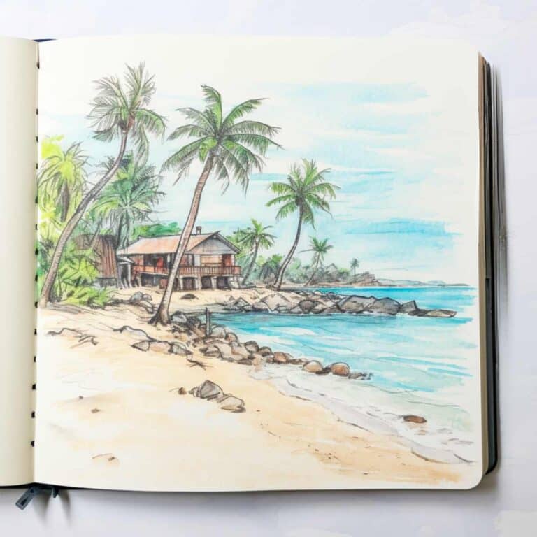 25 Landscape Drawing Ideas: Inspiration for Your Next Masterpiece - Artsydee - Drawing, Painting ...