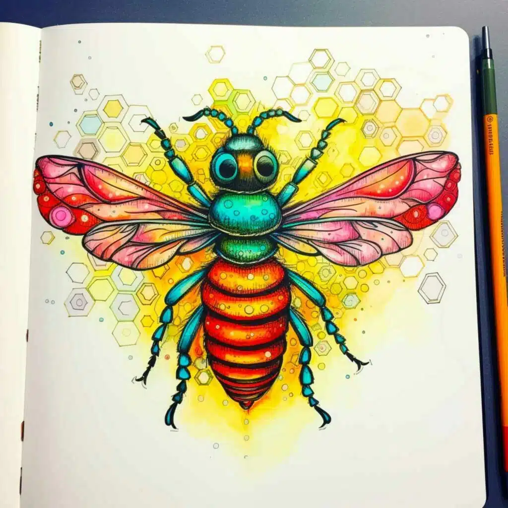 Colorful Drawing Ideas