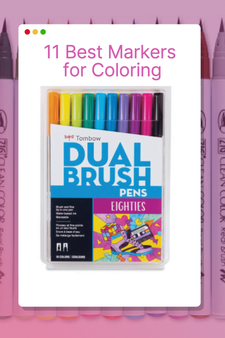 12 Best Markers for Coloring: A Guide to Choosing the Right Type ...