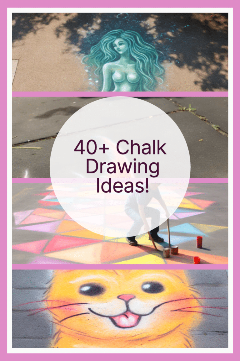 40+ Chalk Drawing Ideas: Fun and Creative Designs for All Ages ...