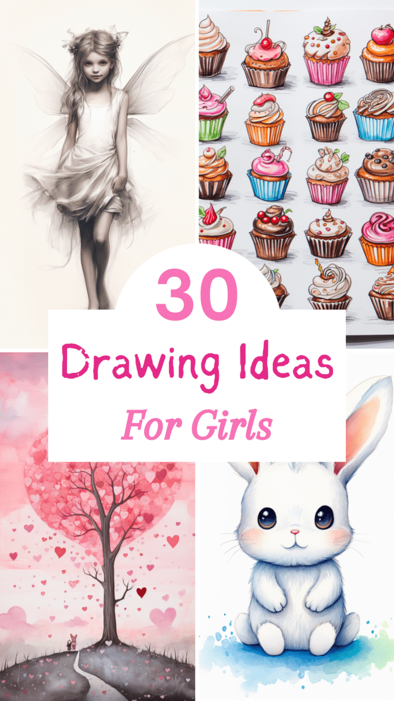 31+ Drawing Ideas for Girls: Cute and Creative Inspiration - Artsydee ...