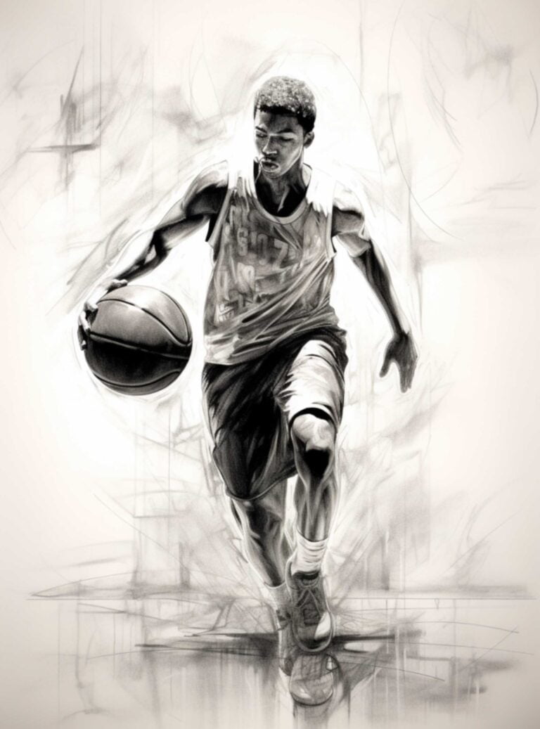 Basketball Drawing Ideas: Creative Ways to Illustrate Your Love for the ...