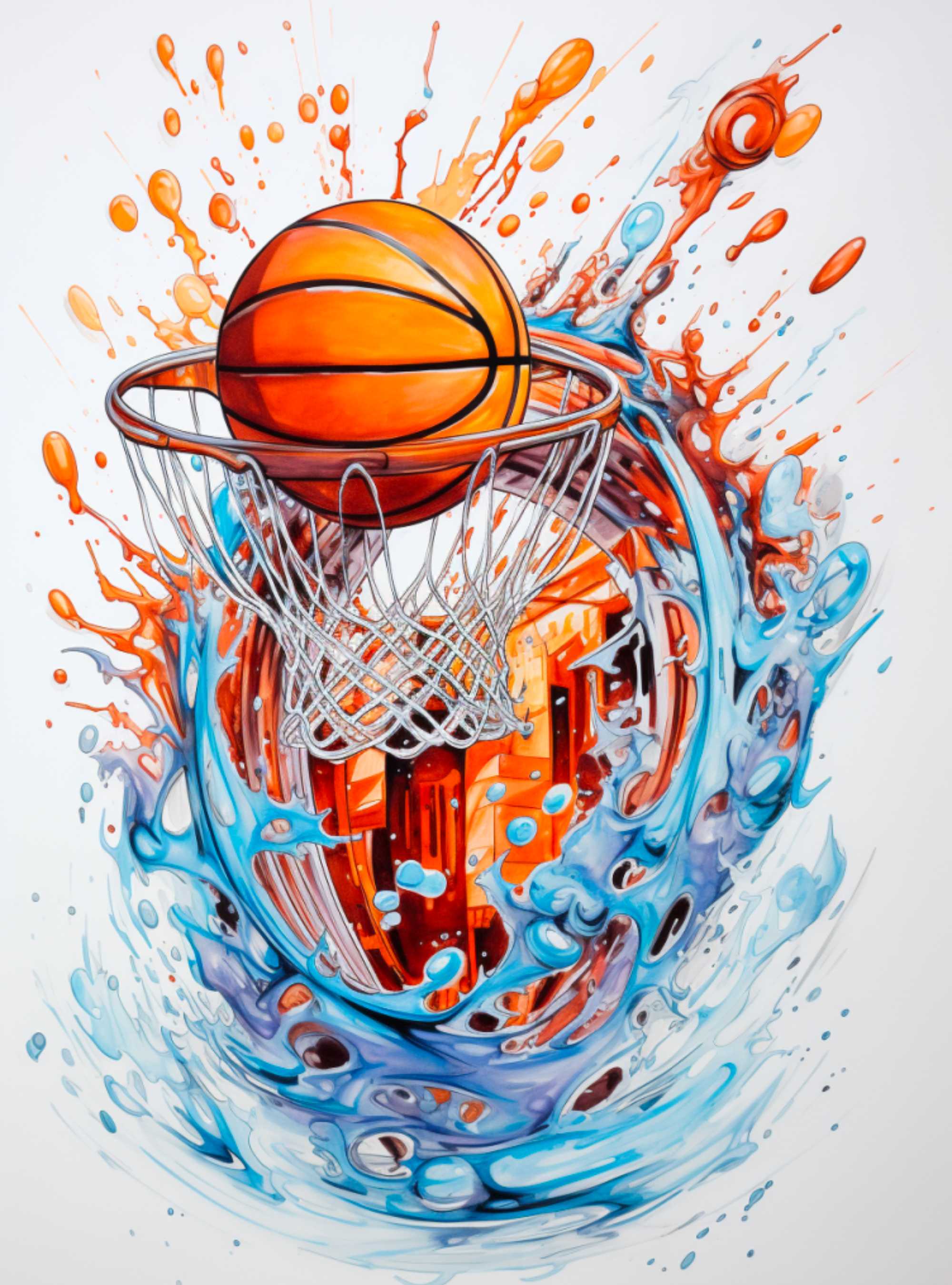 Basketball Drawing Ideas: Creative Ways to Illustrate Your Love for the ...
