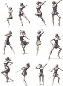 Dynamic Pose Reference: 25+ References for Drawing Dynamic Poses ...