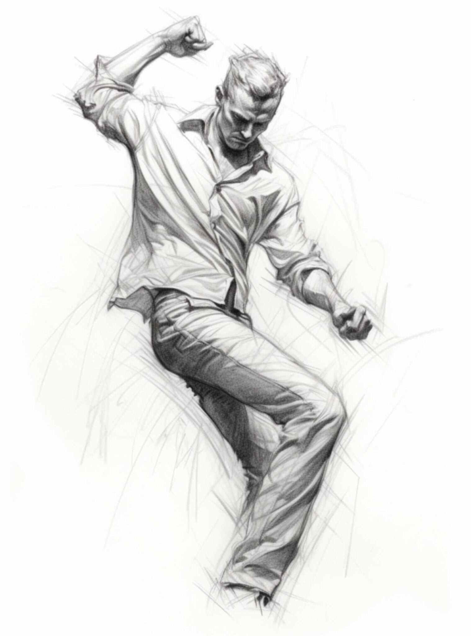 Dynamic Pose Reference: 25+ References for Drawing Dynamic Poses - Artsydee - Drawing, Painting ...