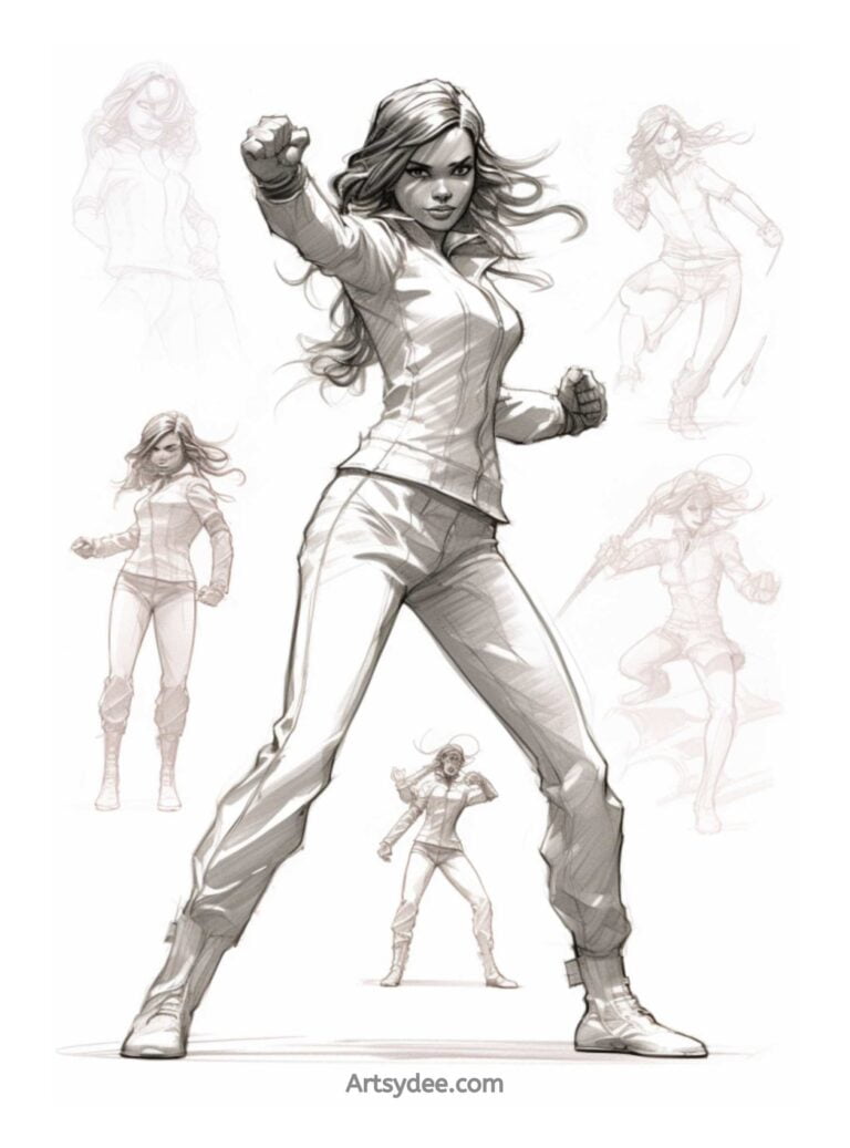 80+ Essential Female Pose Reference Images for Artists - Artsydee - Drawing, Painting, Craft ...