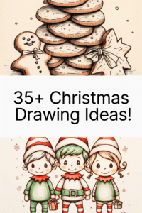 25 Fun Christmas Drawing Ideas for the Whole Family - Artsydee ...