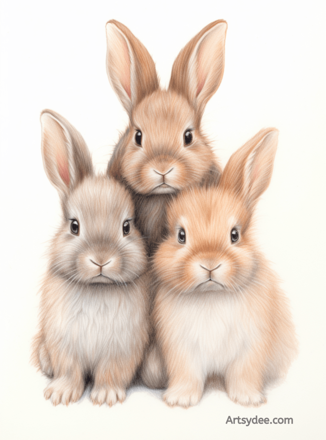 50+ Cute Animal Drawings: Adorable Art for All Ages - Artsydee ...