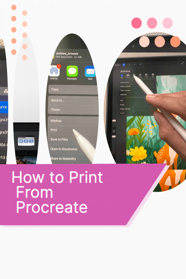 How to Print from Procreate: A Quick and Easy Guide - Artsydee ...