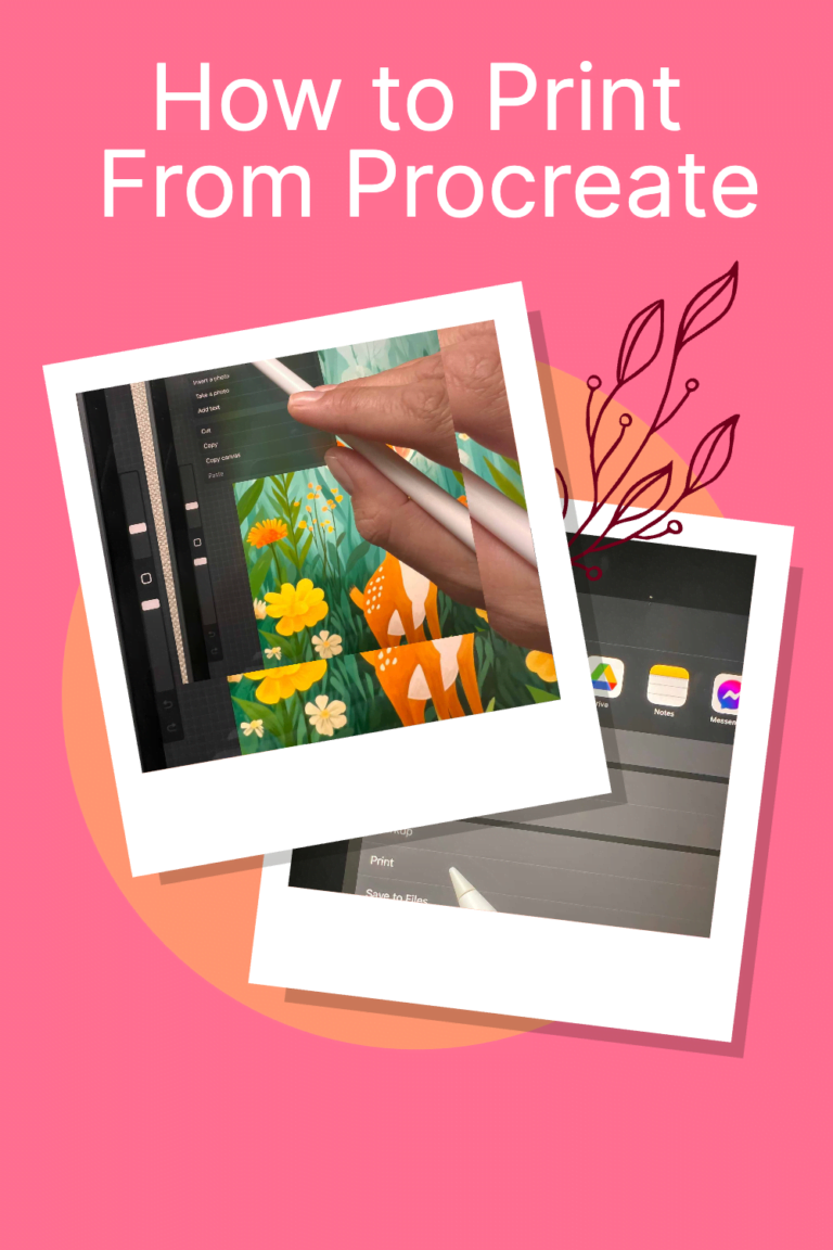 How to Print from Procreate: A Quick and Easy Guide - Artsydee ...