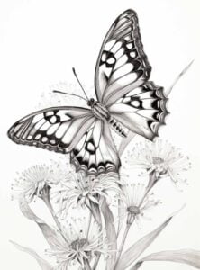 Stunning Butterfly Drawings: 21 Artworks to Inspire Your Creative Wings ...