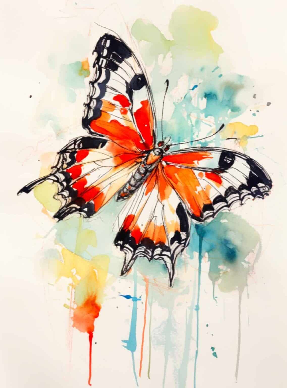 Stunning Butterfly Drawings: 21 Artworks to Inspire Your Creative Wings ...