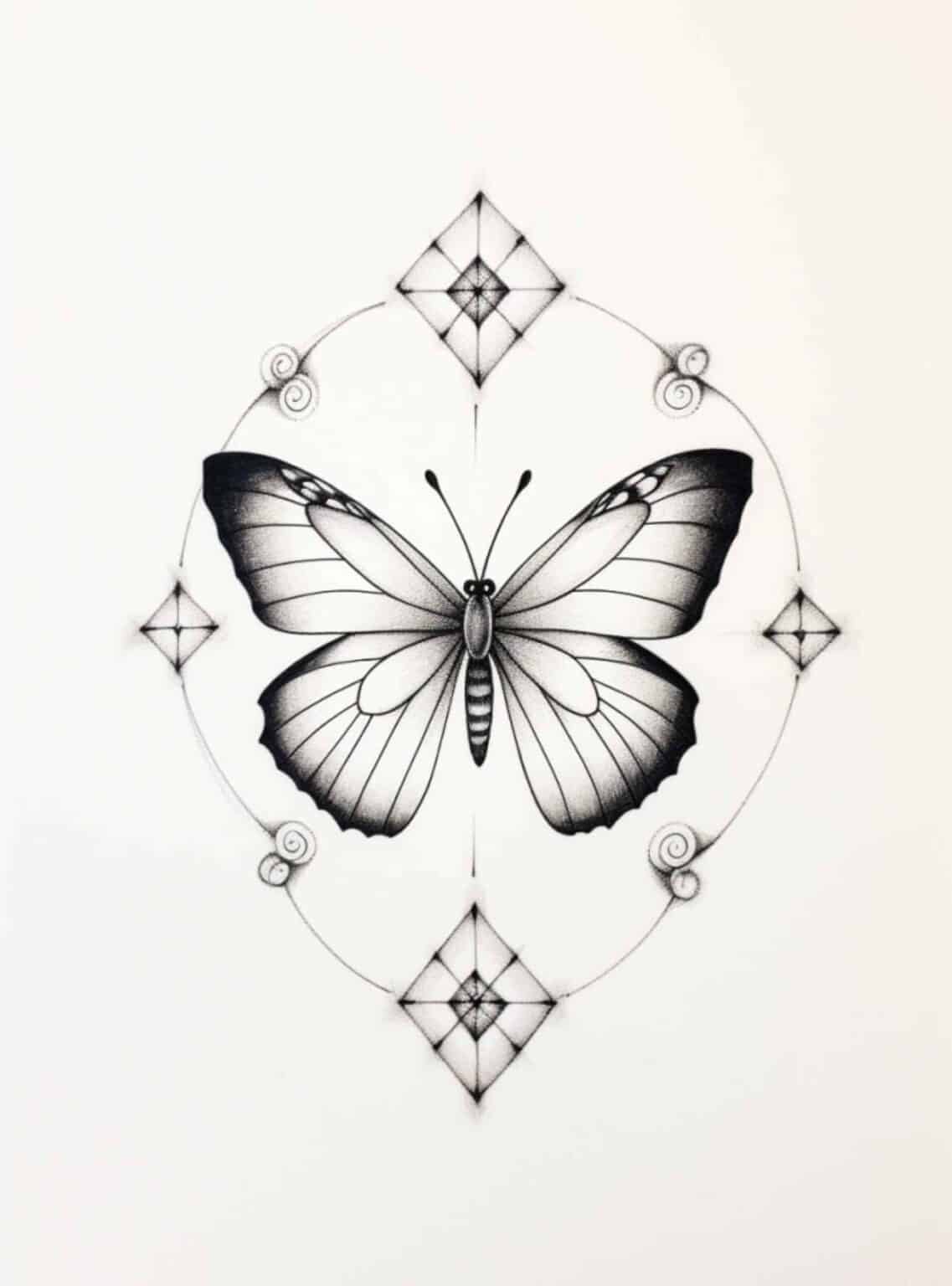 Stunning Butterfly Drawings: 21 Artworks to Inspire Your Creative Wings ...