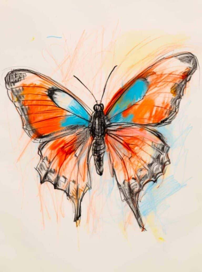 Stunning Butterfly Drawings: 21 Artworks to Inspire Your Creative Wings ...