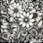 31 Zentangle Flowers For a Month Of Drawing Inspiration - Artsydee ...