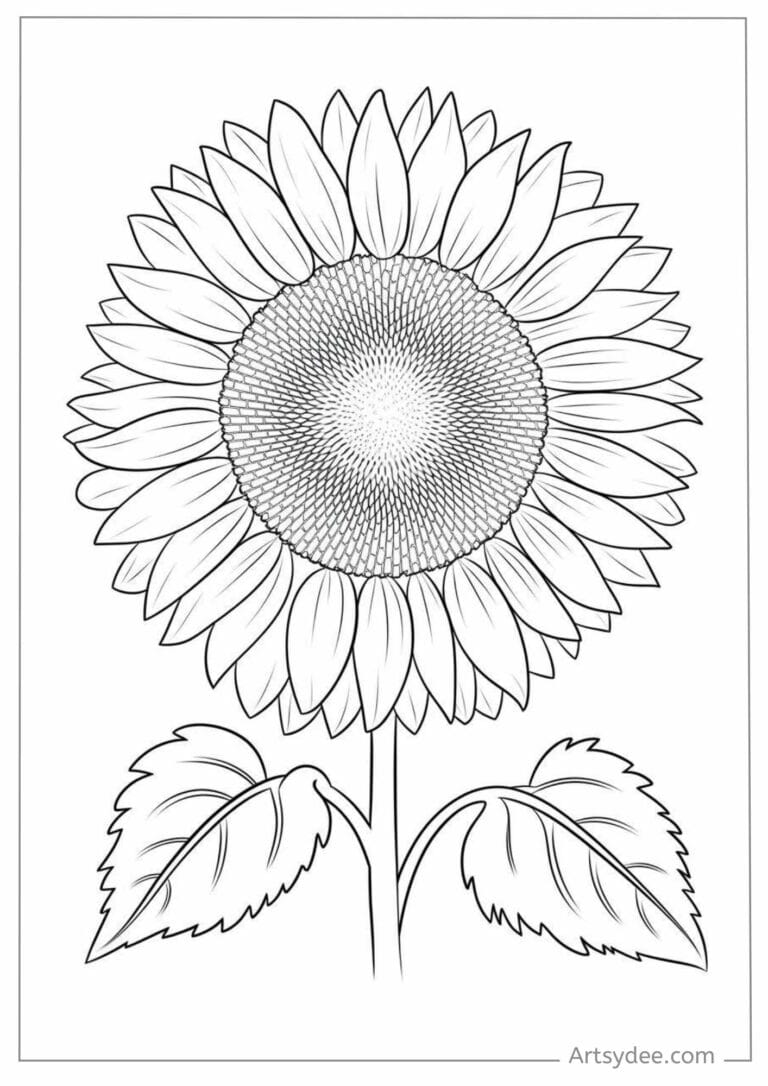 20+ Free Sunflower Printables: Patterns, Templates & Stencils for ...