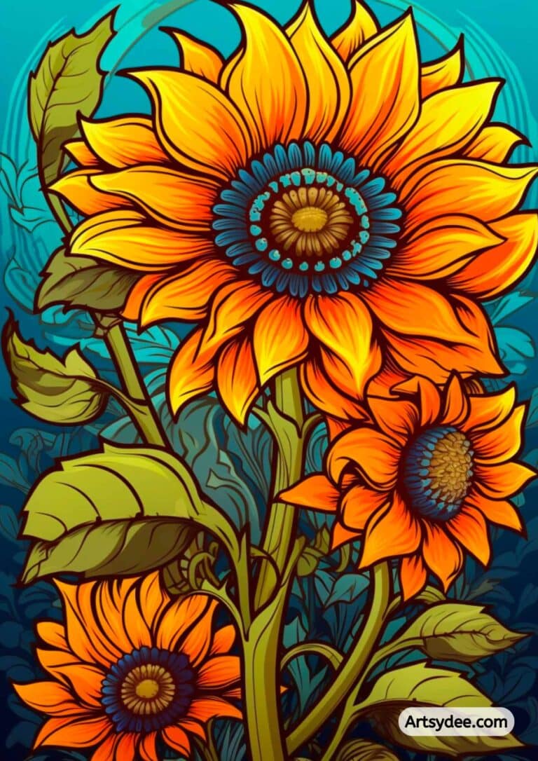20+ Free Sunflower Printables: Patterns, Templates & Stencils for ...
