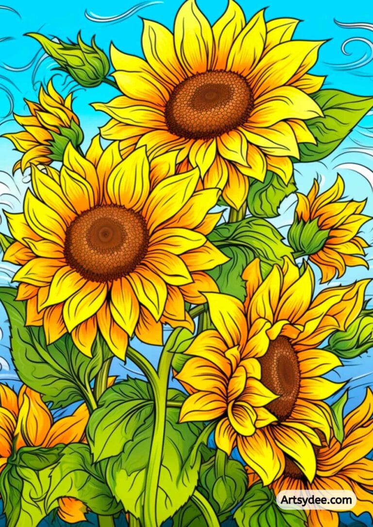 20+ Free Sunflower Printables: Patterns, Templates & Stencils for ...