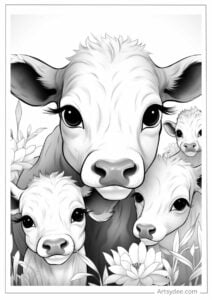 21+ Free Adorable Cow Coloring Pages for Moo-velous Fun! - Artsydee ...