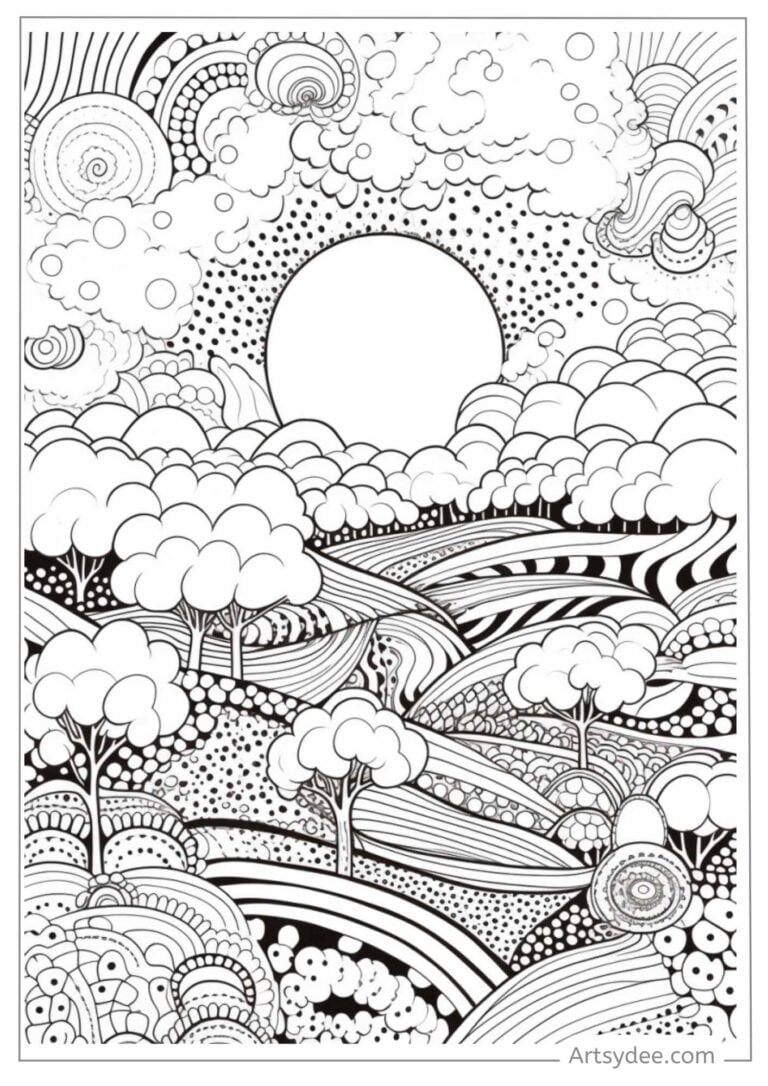 35+ FREE Zentangle Coloring Pages: Relaxing Art Therapy for All Ages ...