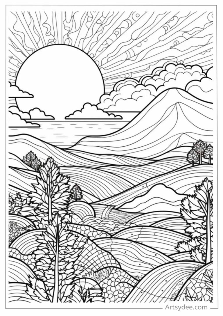 35+ FREE Zentangle Coloring Pages: Relaxing Art Therapy for All Ages ...