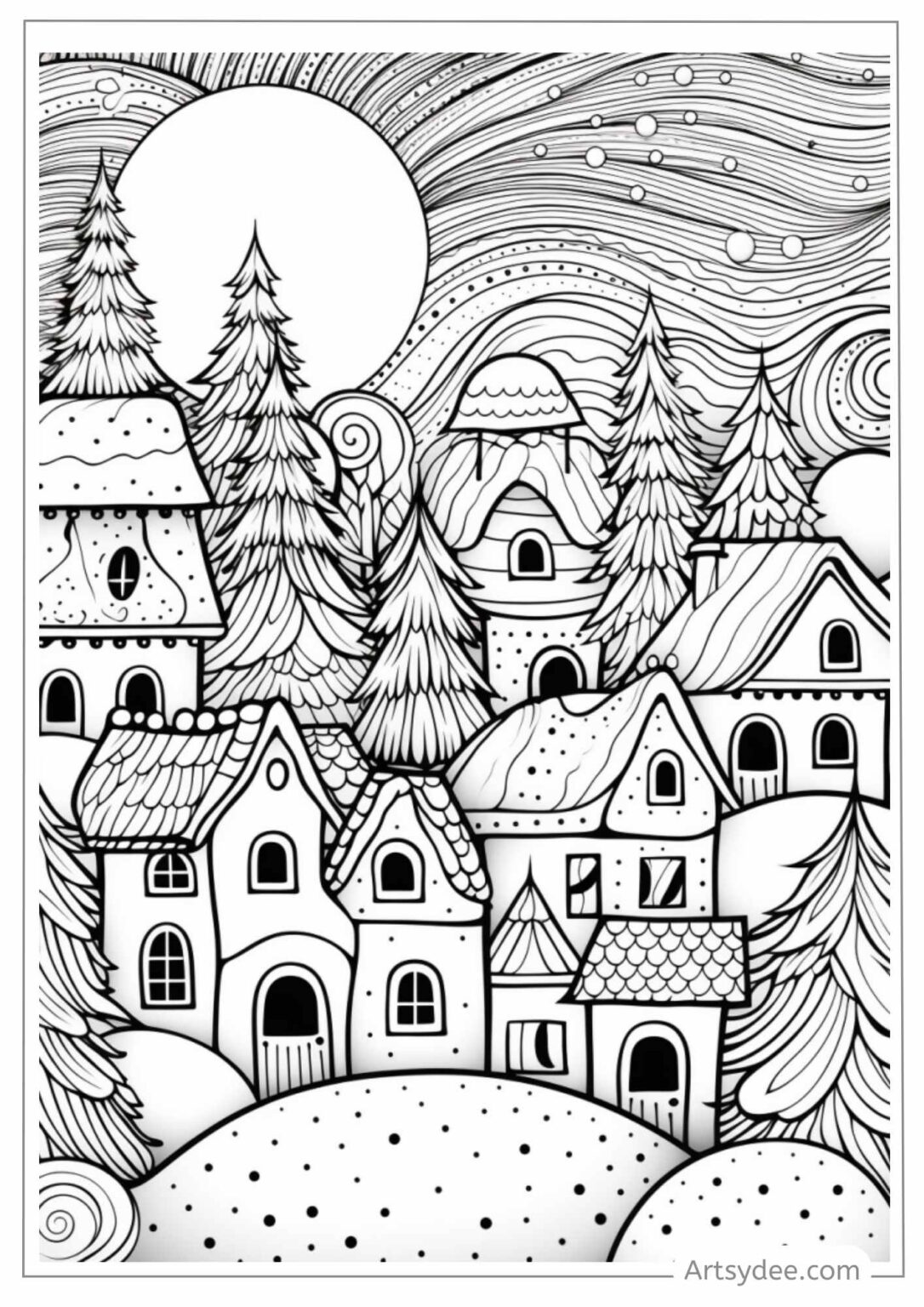 35+ FREE Zentangle Coloring Pages: Relaxing Art Therapy for All Ages ...
