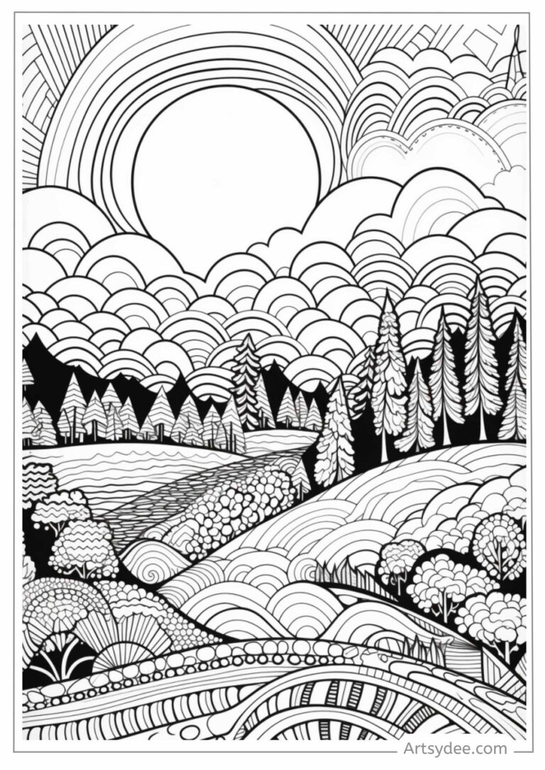 35+ FREE Zentangle Coloring Pages: Relaxing Art Therapy for All Ages ...