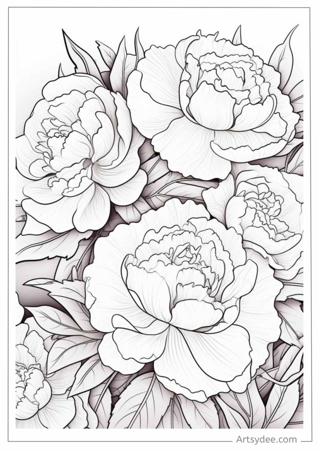 Blossom Your Creativity: 60+ Free Flower Coloring Pages to Inspire Your ...