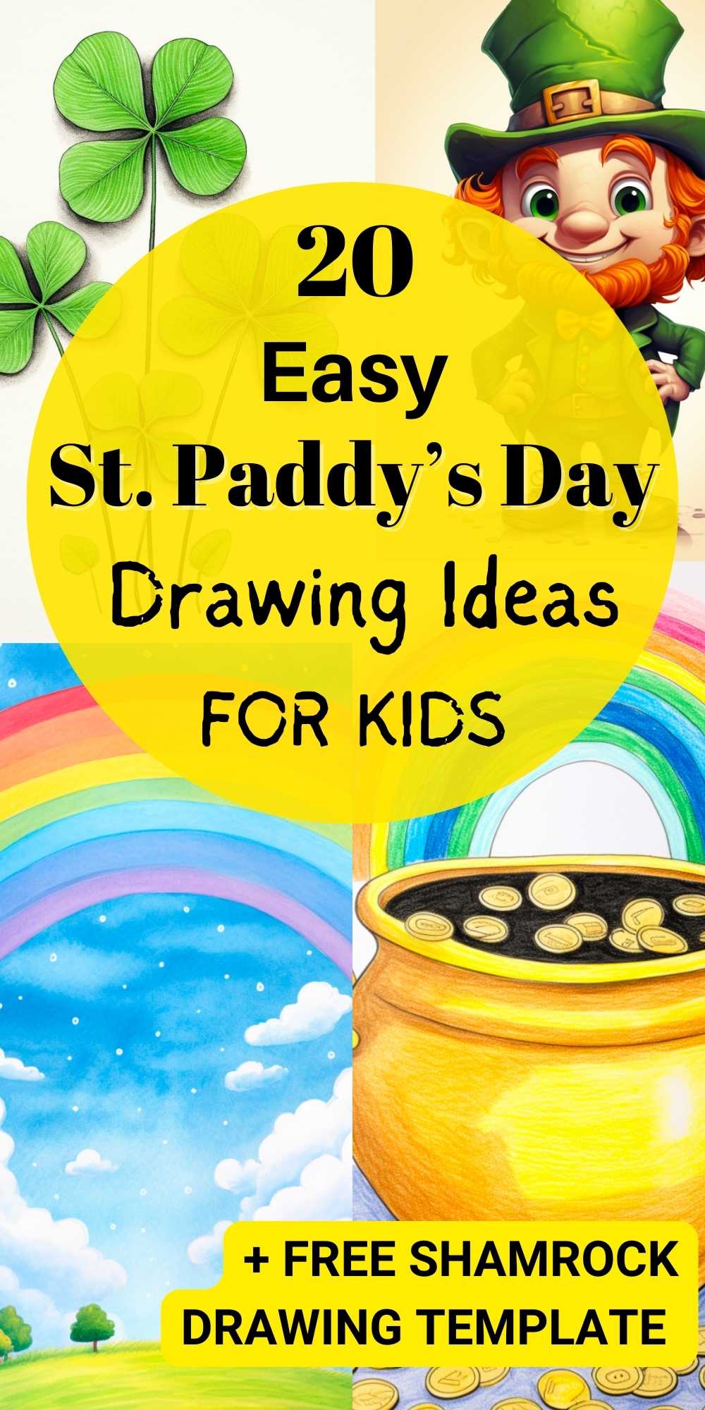 20 EASY St. Patrick's Day Drawing Ideas! - Artsydee - Drawing, Painting ...