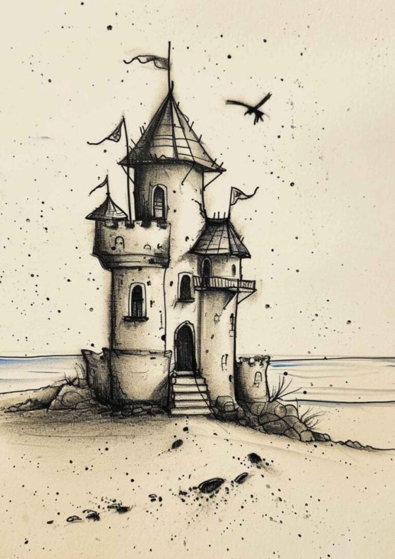 Beach Drawing Ideas: 10 Fun and Creative Ways to Illustrate Your ...