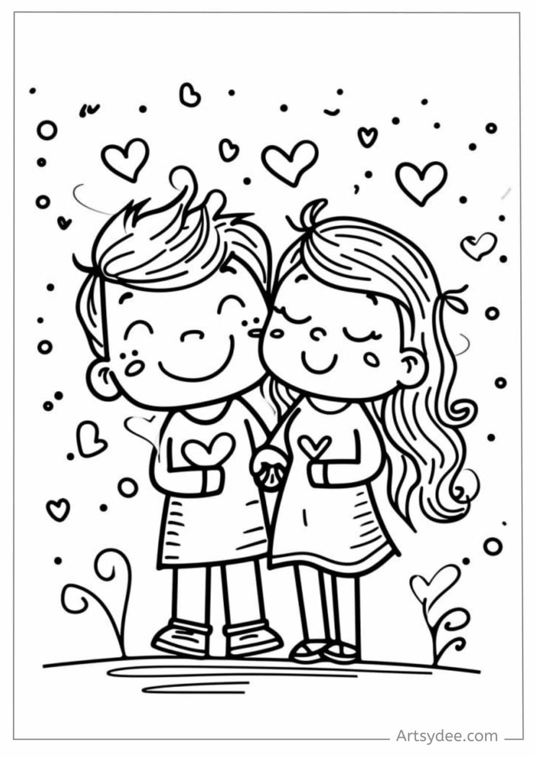 Embrace the Art of Love with 17 Free Printable Heart Coloring Pages ...