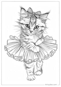 37 Charming Kitten Coloring Pages (free printables) - Artsydee ...