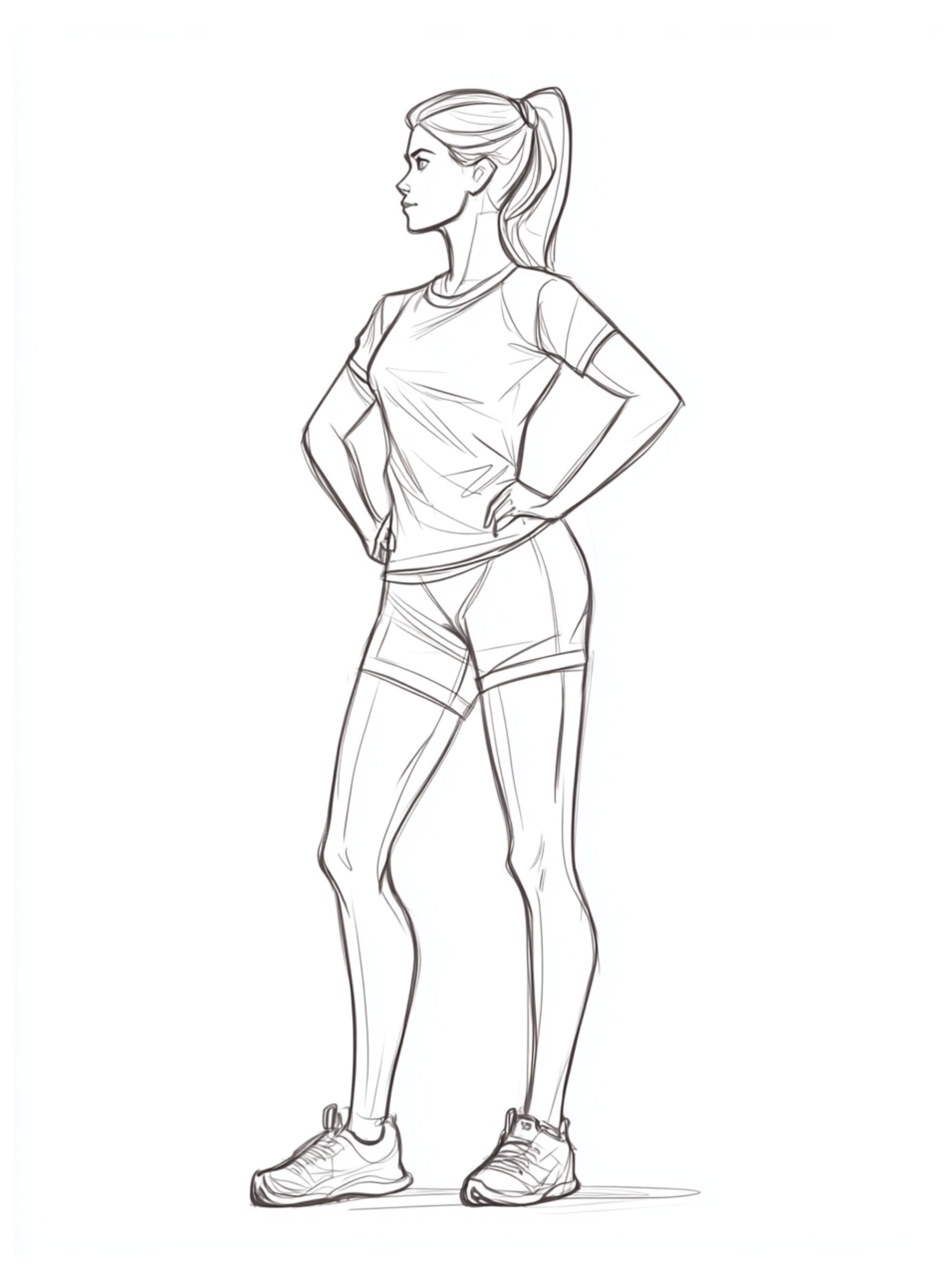 Ultimate Female Pose Reference Guide: Action Poses, People Poses ...