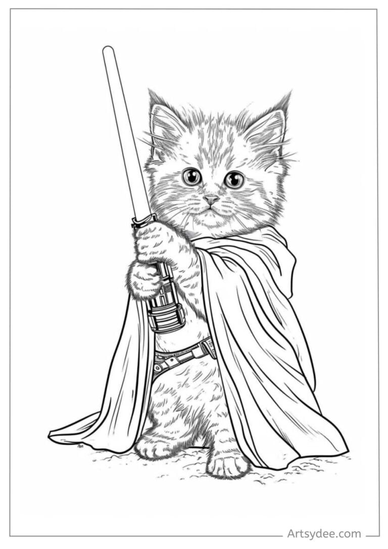 37 Charming Kitten Coloring Pages (free printables) - Artsydee ...