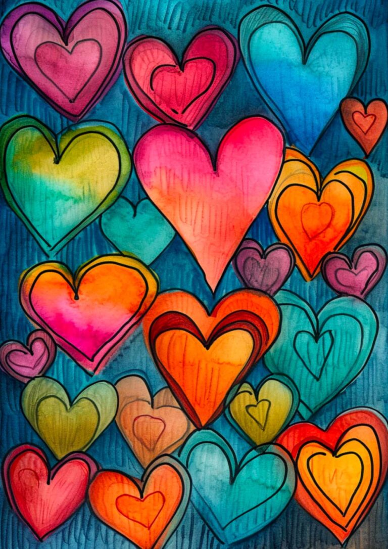 Embrace the Art of Love with 17 Free Printable Heart Coloring Pages ...