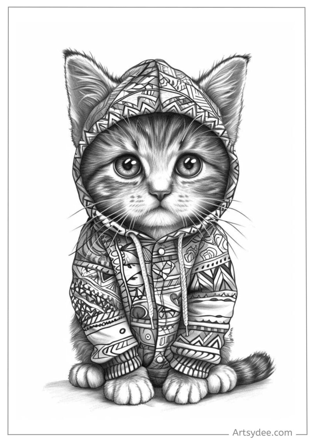 37 Charming Kitten Coloring Pages (free printables) - Artsydee ...