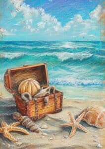Beach Drawing Ideas: 10 Fun and Creative Ways to Illustrate Your ...