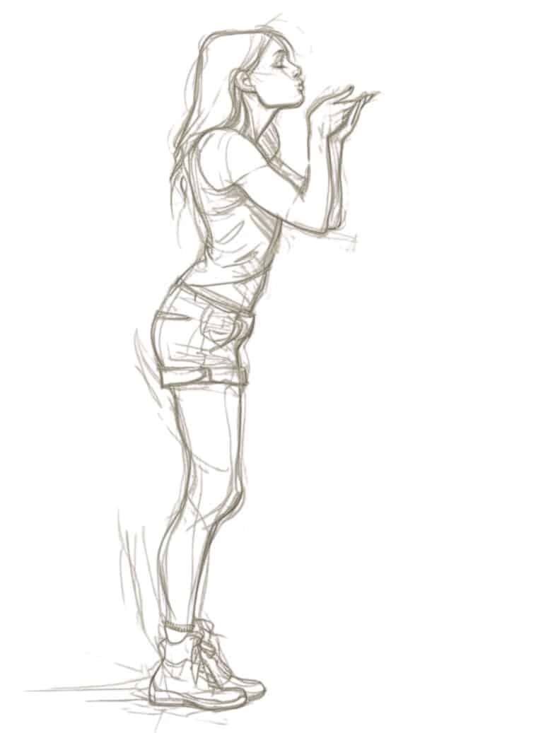 Ultimate Female Pose Reference Guide: Action Poses, People Poses ...