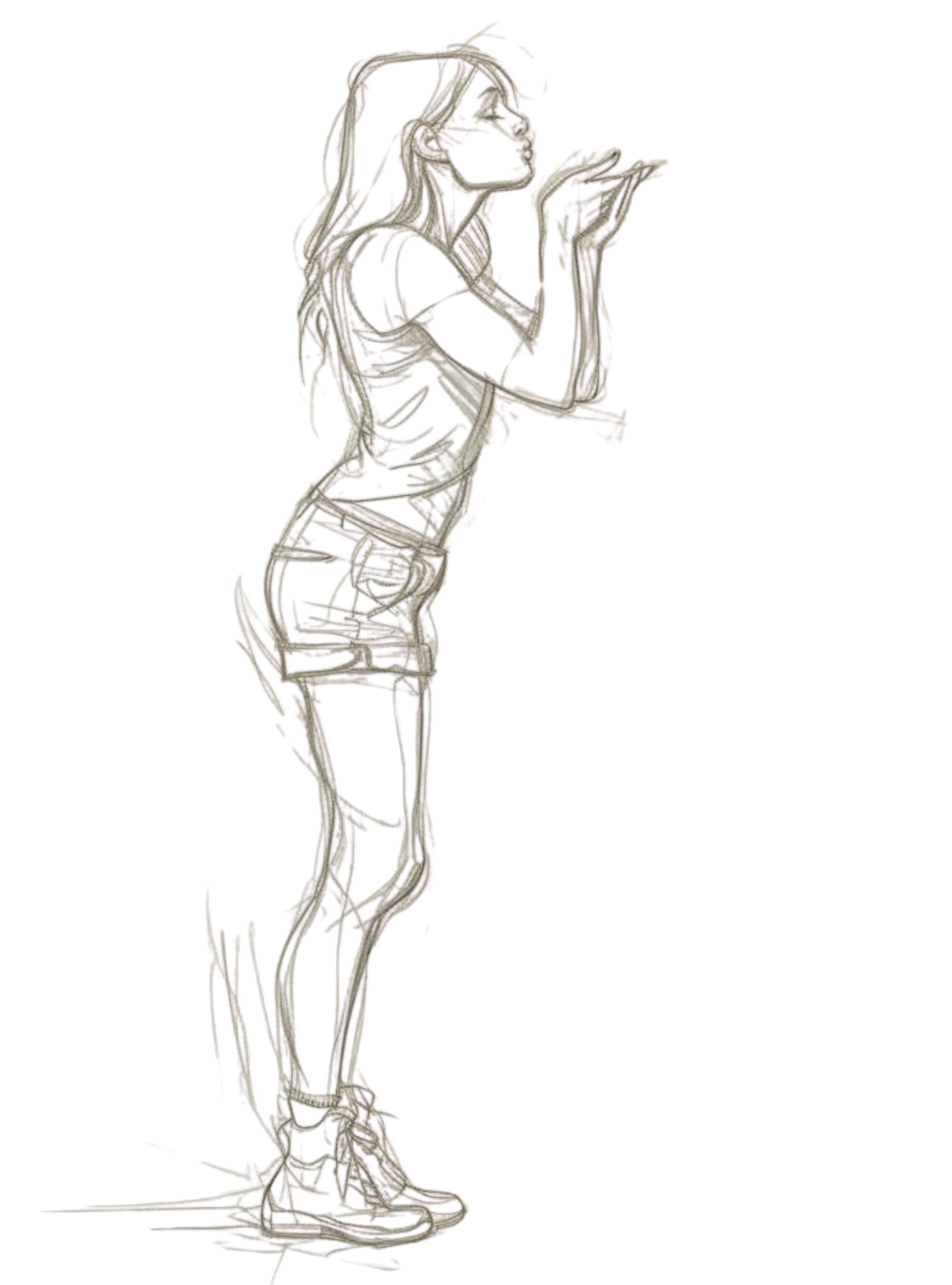 Ultimate Female Pose Reference Guide: Action Poses, People Poses ...